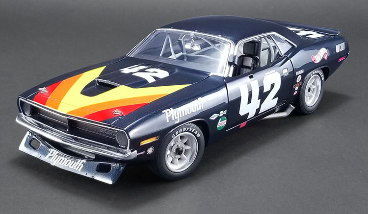 Arriving Friday: 1/18 scale #42 Swede Savage AAR Cuda ...